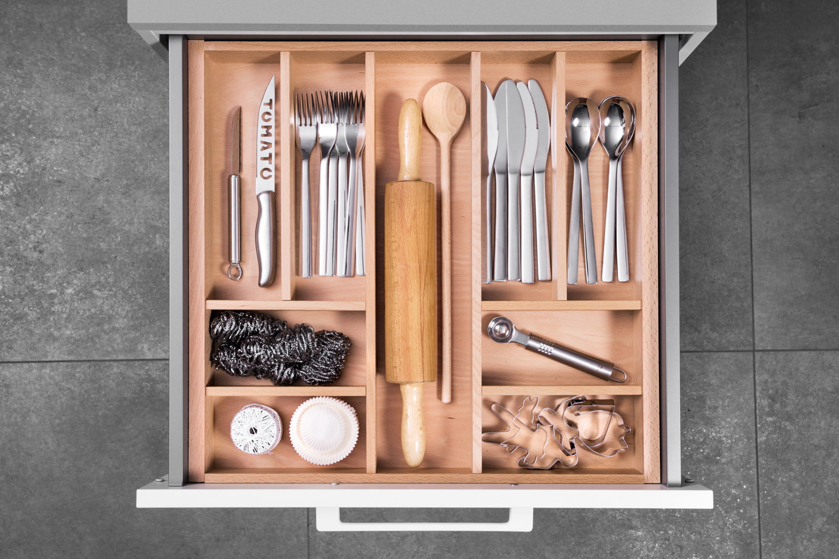 Handig & mooi je keukenlade inrichten, doe je zo! - I-KOOK